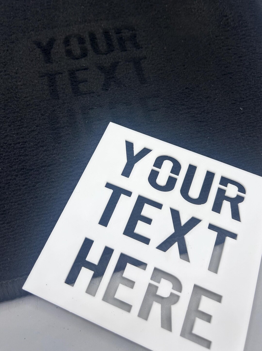 Bespoke Custom Car Logo Valeting Stencil - Detailing Carpet Floor Mats ...