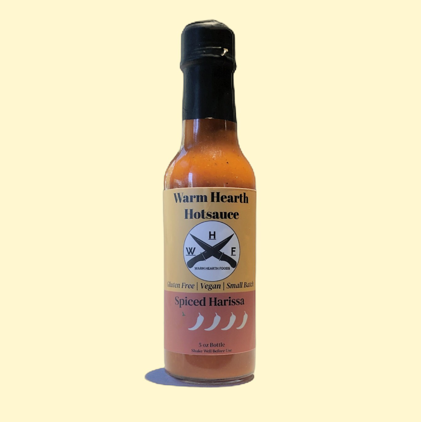 Spiced Harissa- 5oz Bottle | Warm Hearth Hotsauce - Etsy