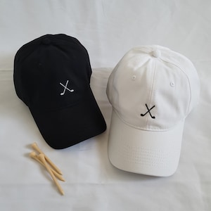 Embroidered Golf Clubs Hat - Etsy