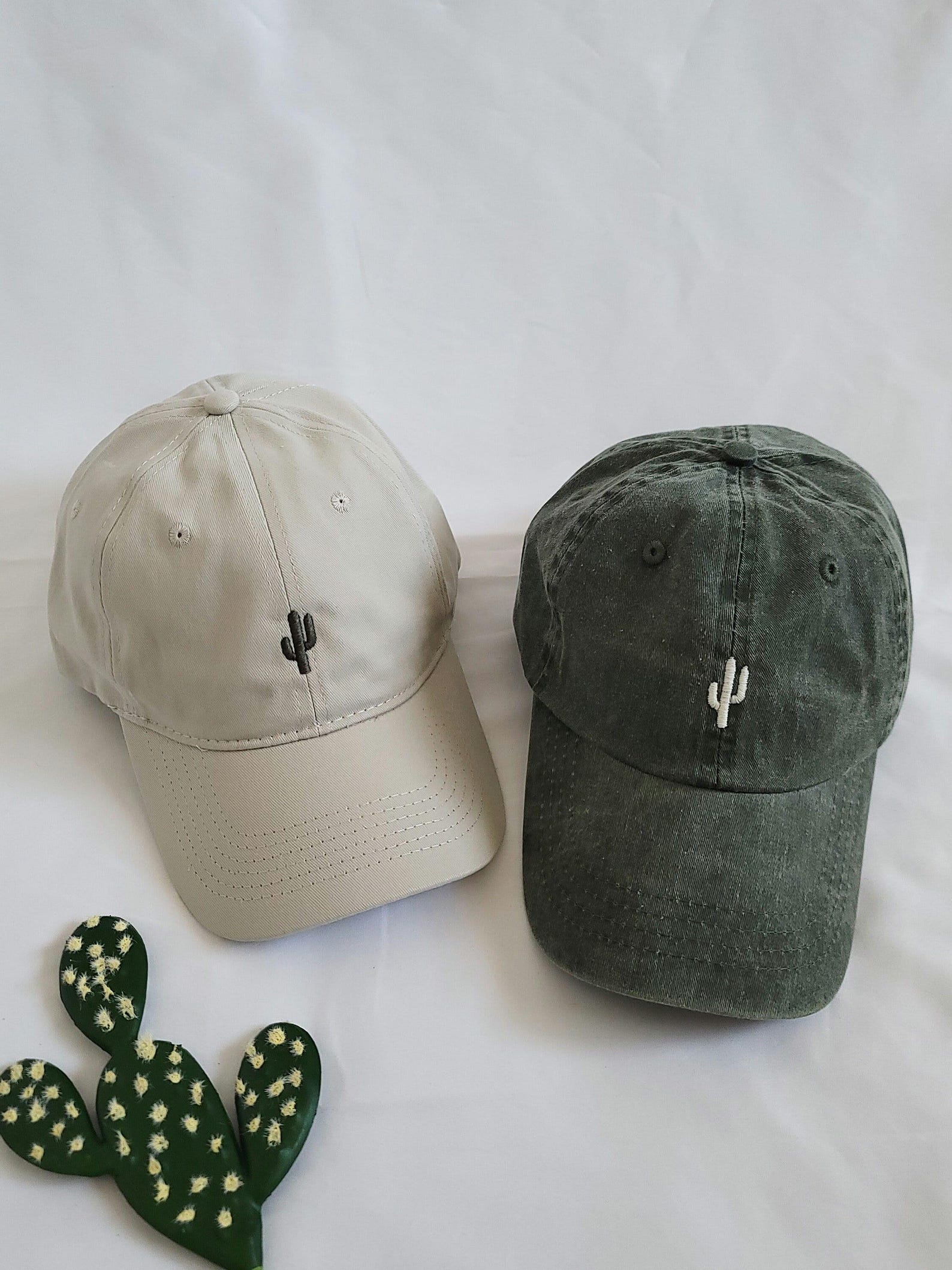 Embroidered Cactus Hat - Etsy