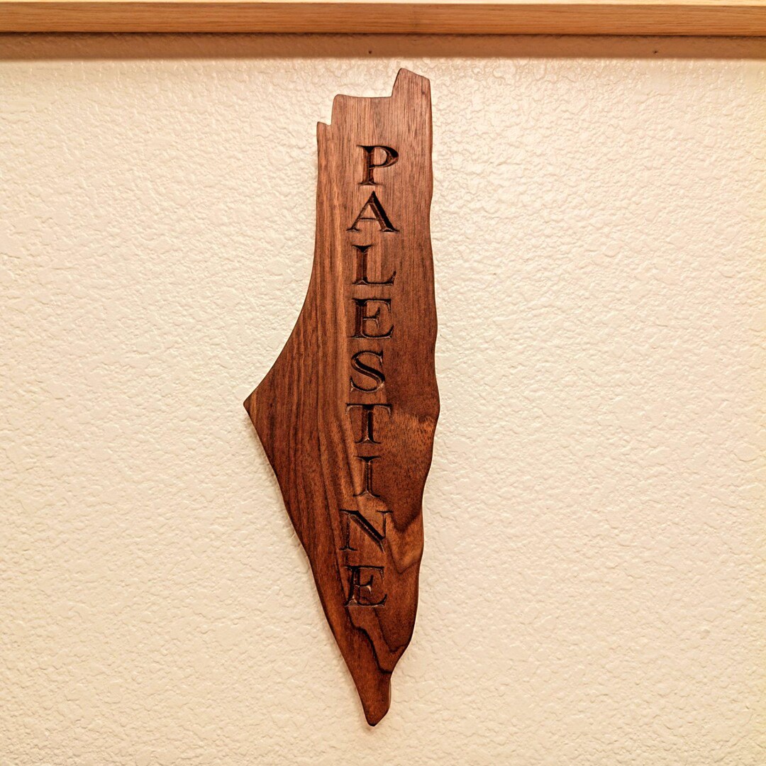 Palestine Wooden Shape Wall Decor Falasteen Wooden Decor in Addition 25 ...
