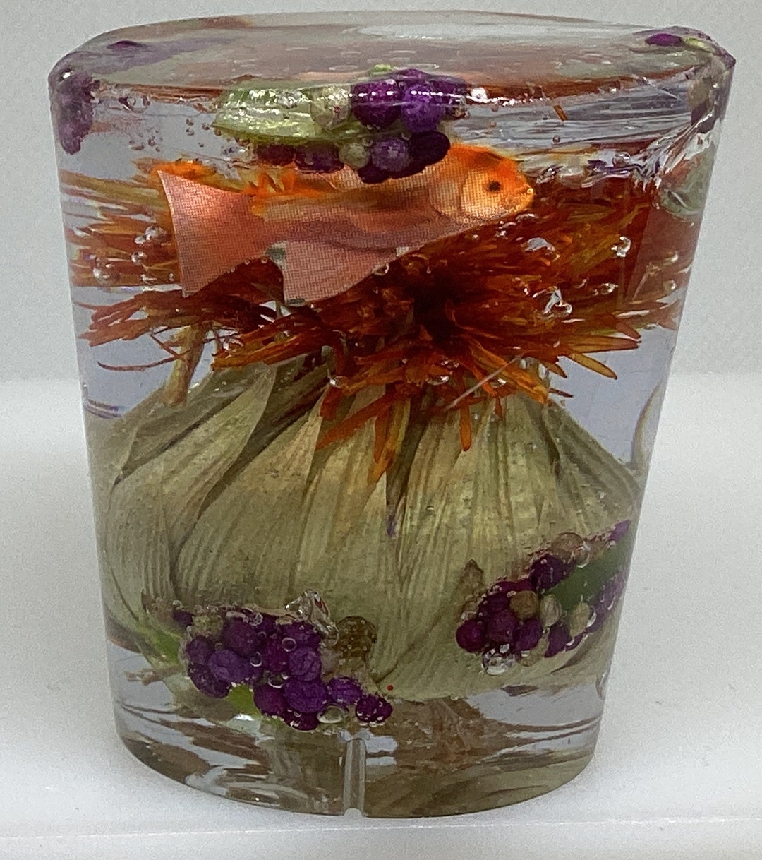 Handmade Fish Tank Resin Shot Glass Paper Weight - Etsy
