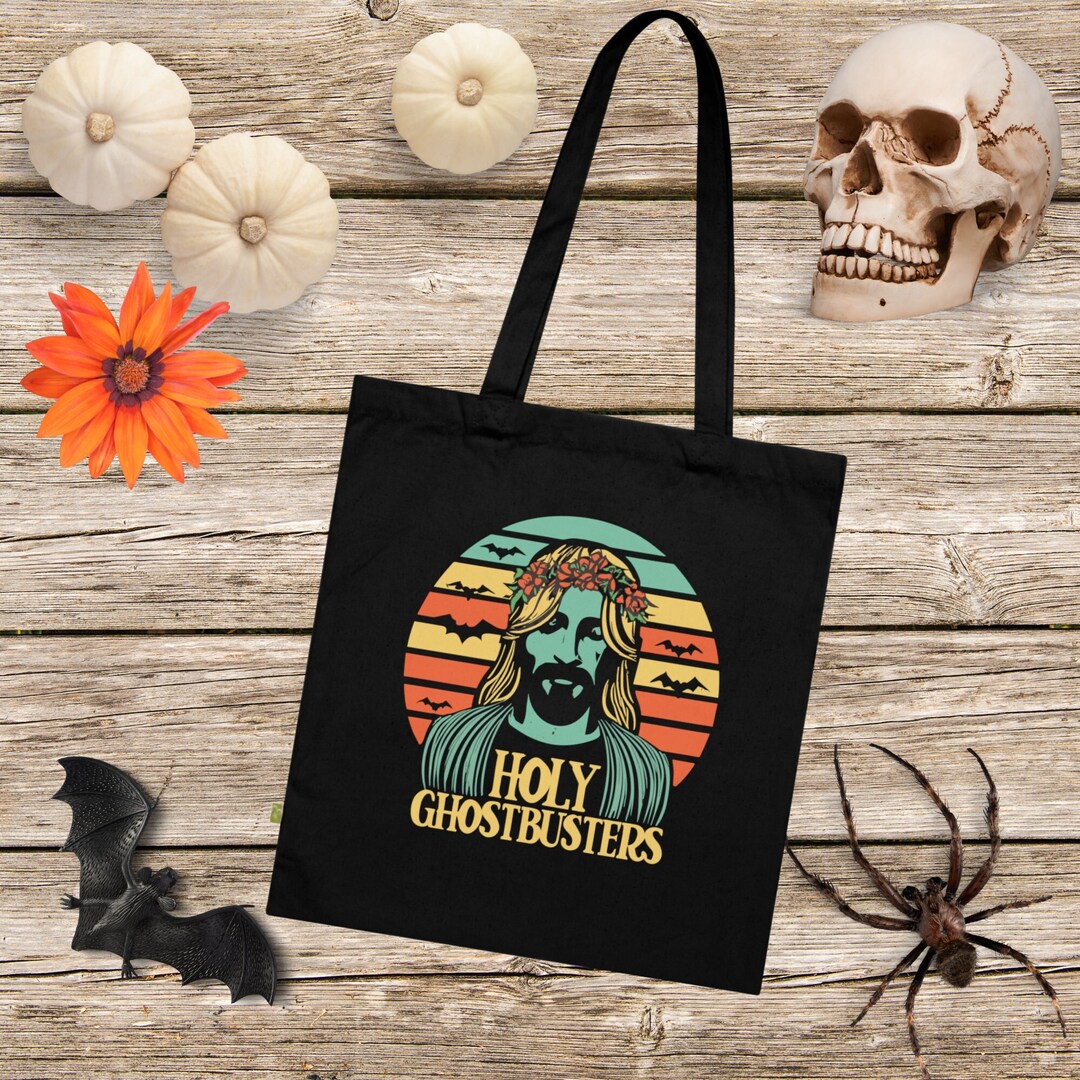 Holy Ghostbusters Halloween Tote, Trick or Treat, Christian Candy Bag ...