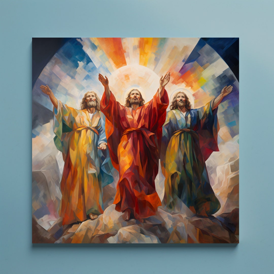 Jesus, Christian Art, Canvas Artwork, Home Decor, Faith, Bible, Jesus ...