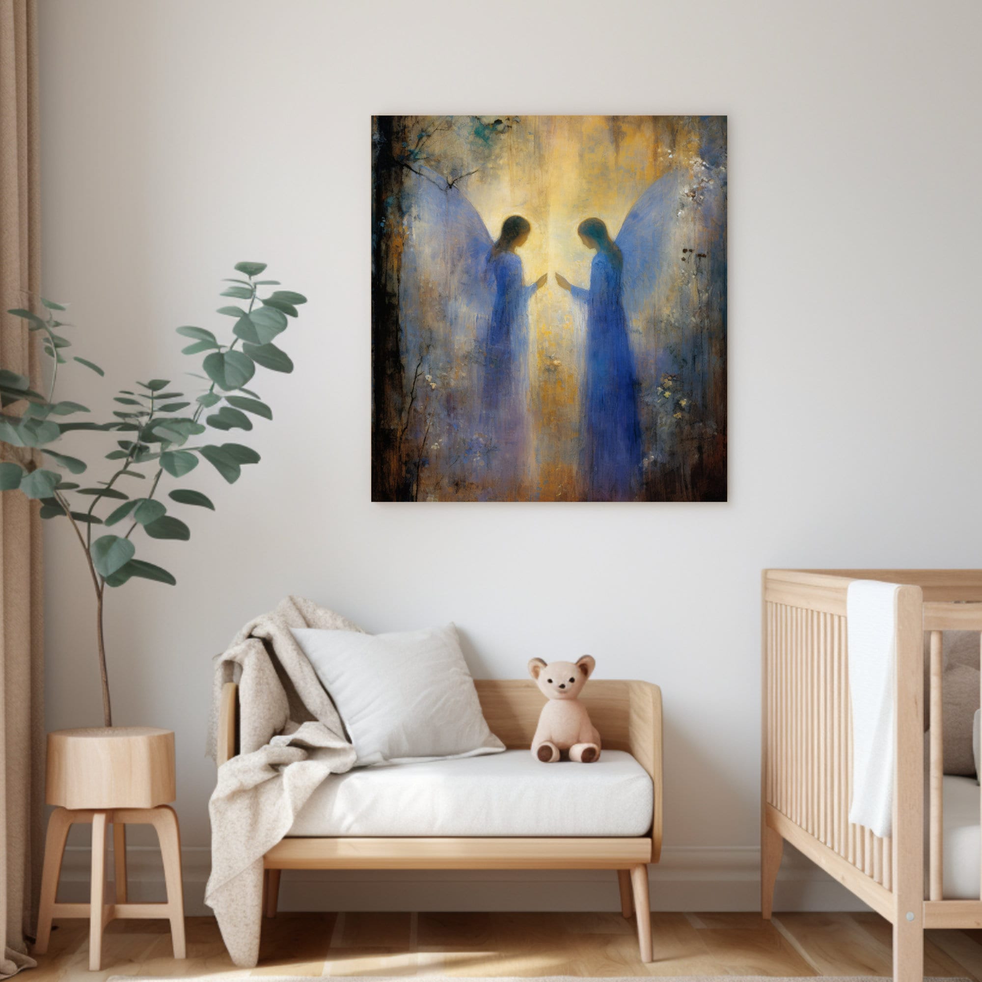 Ethereal Angel do Not Be Afraid Art Canvas Print, Christian Inspired ...