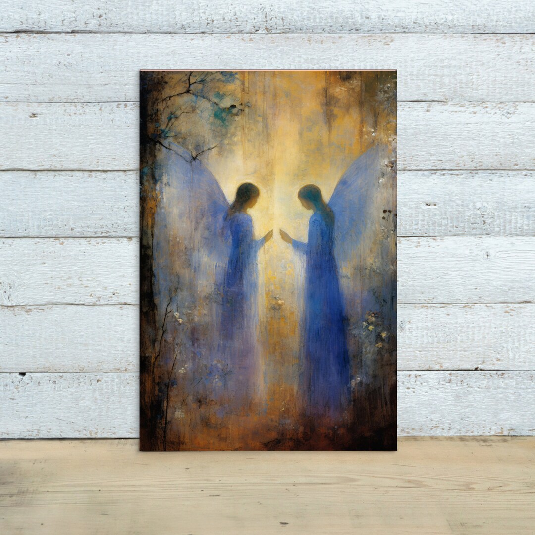Ethereal Angel "do Not Be Afraid" Art Canvas Print, Christian Inspired ...