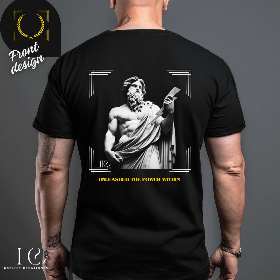 Greek Mythology Gym Pump Cover Shirt: Workout Motivation Tee - Etsy
