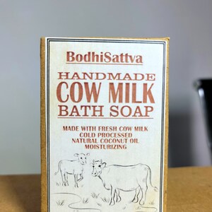 Handmade Cow Milk Soap, Natural Milk Body Soap, Natural Milk Soap ...