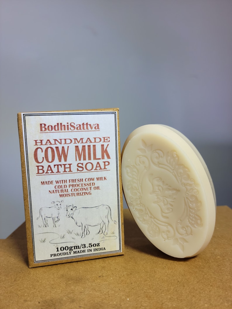 Handmade Cow Milk Soap, Natural Milk Body Soap, Natural Milk Soap ...