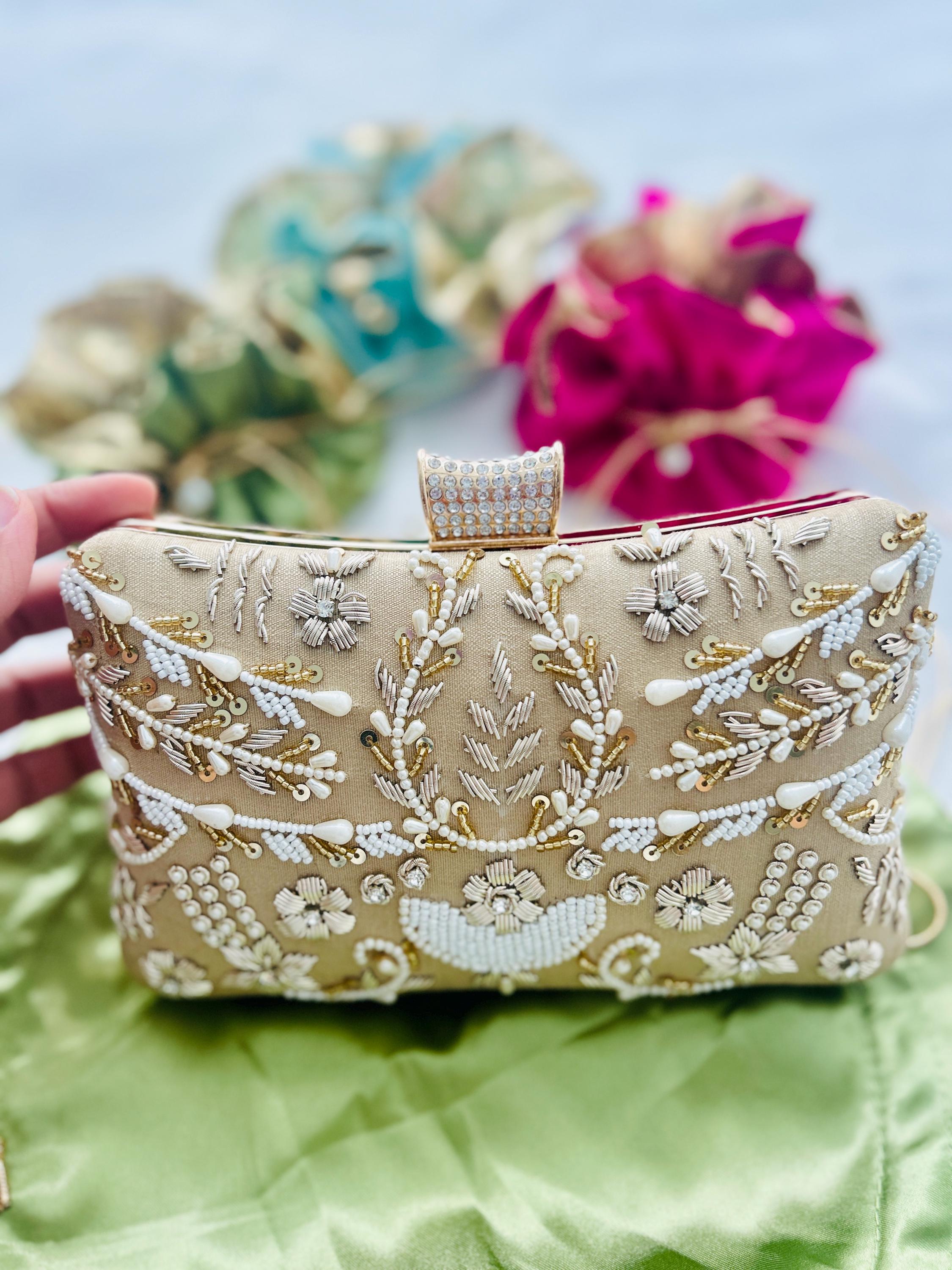 Fashion Clutches Trending Clutch Bags Bags embroidery Handbags Wedding ...