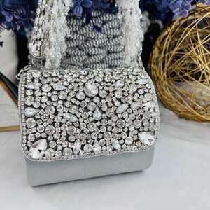 Trending Mini Handbag, Wedding Collection, Stylish Mini Bags, Stone ...
