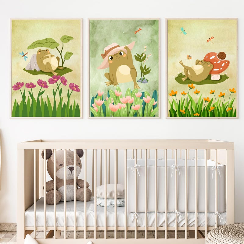 Frog Nursery - Etsy