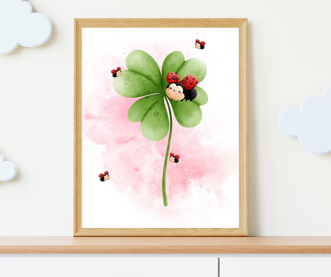 Ladybug Nursery, Insect Decor, Bugs Kids Poster, Bugs Printable Decor ...