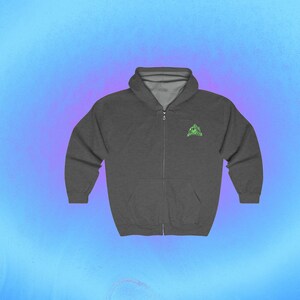 Alien Abstraction, Jacket, Hoodie, Full Zip Hooded Sweatshirt, Zipper ...