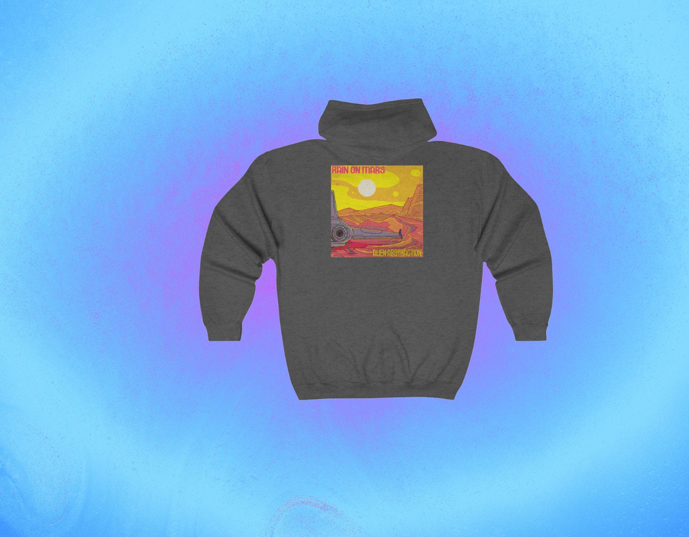 Alien Abstraction, Jacket, Hoodie, Full Zip Hooded Sweatshirt, Zipper ...