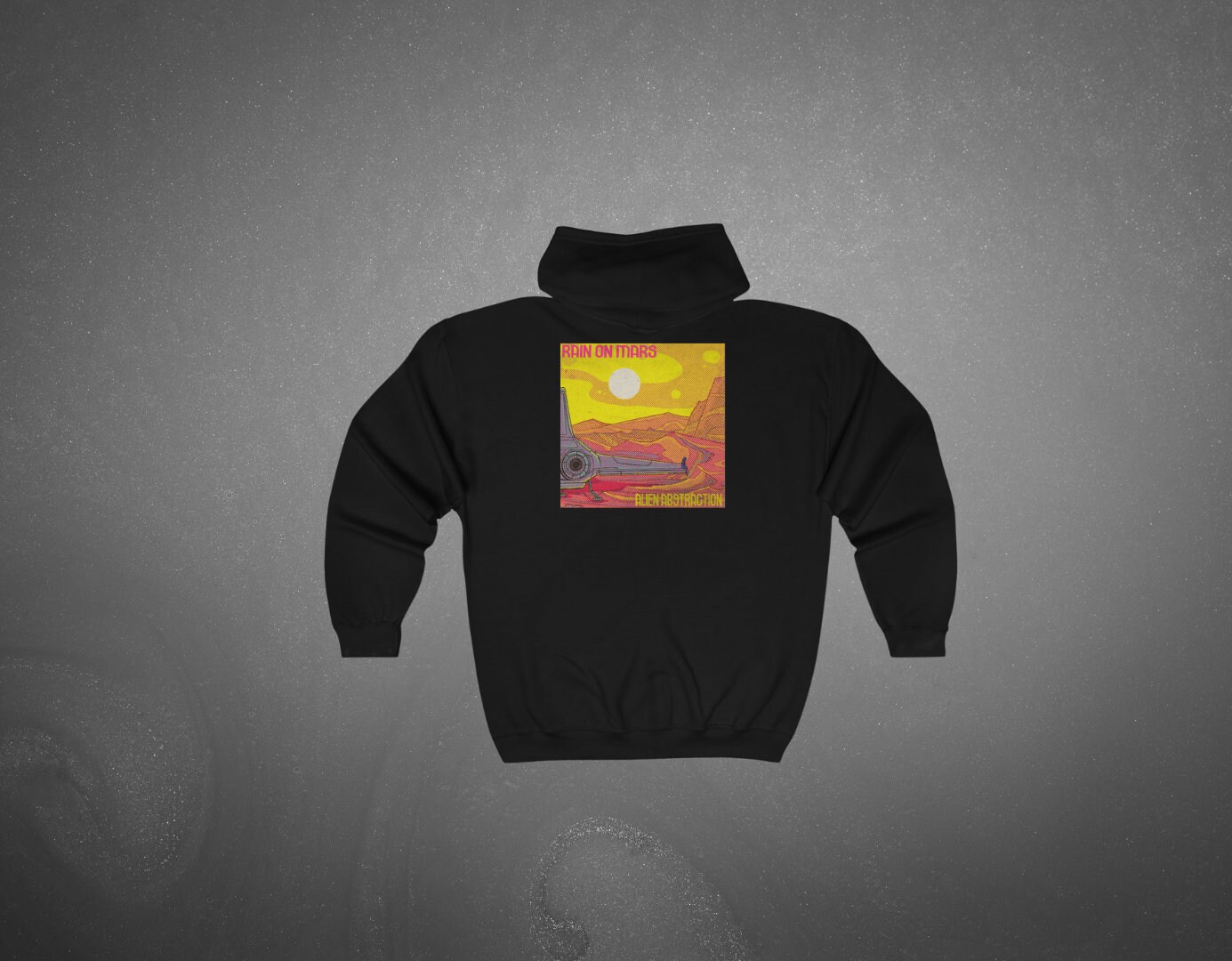 Alien Abstraction, Jacket, Hoodie, Full Zip Hooded Sweatshirt, Zipper ...