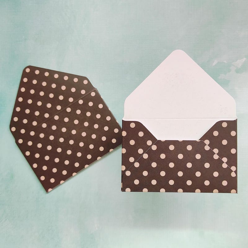 Polka Dot Envelopes - Etsy