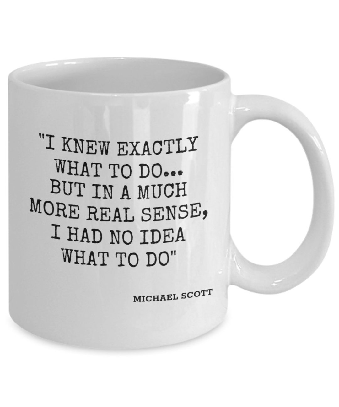 Michael Scott Wisdom Mug: the Office of Life Hilarious 11oz Mug. Gift ...