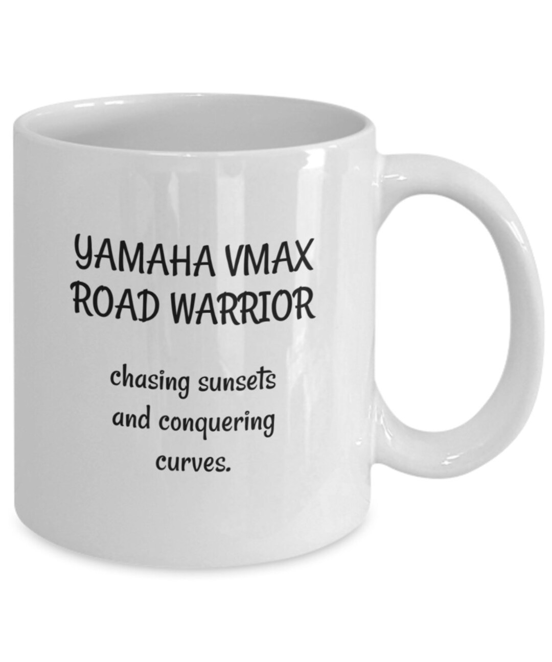 Yamaha VMAX Road Warrior 11oz. Coffee Mug. Gift for Motorcycle Cruisers ...