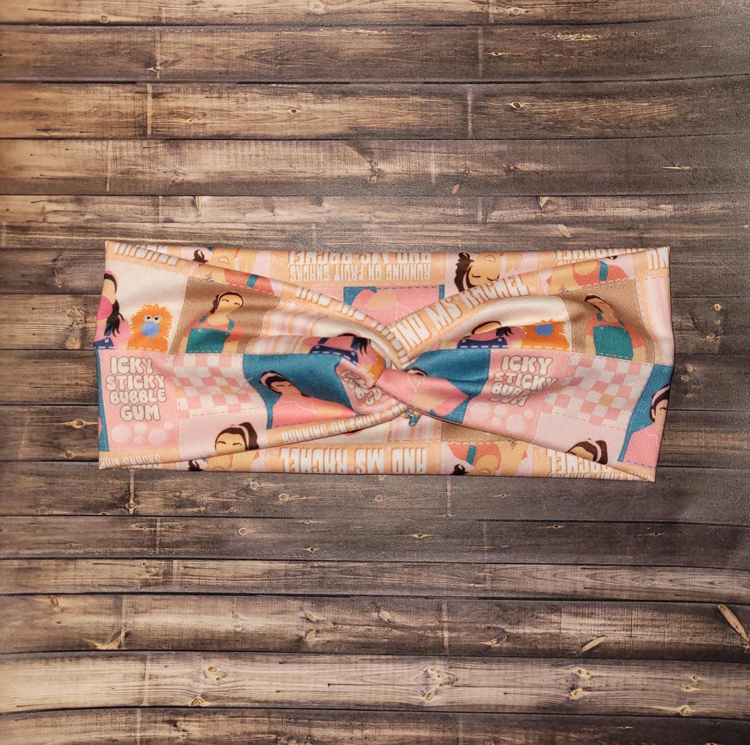 Rachel Cartoon Character Stretch Headband - Etsy