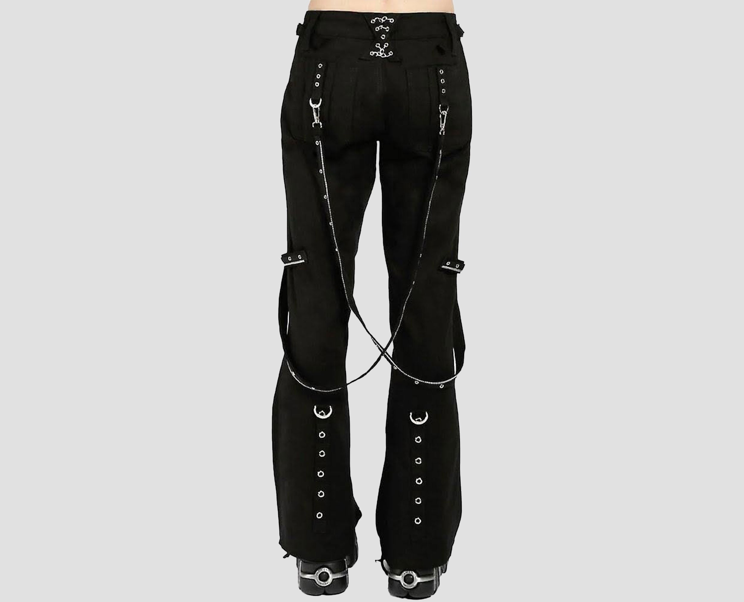 Oversized Women Pants, Women Gothic Pant, Black Goth Pant for Women ...