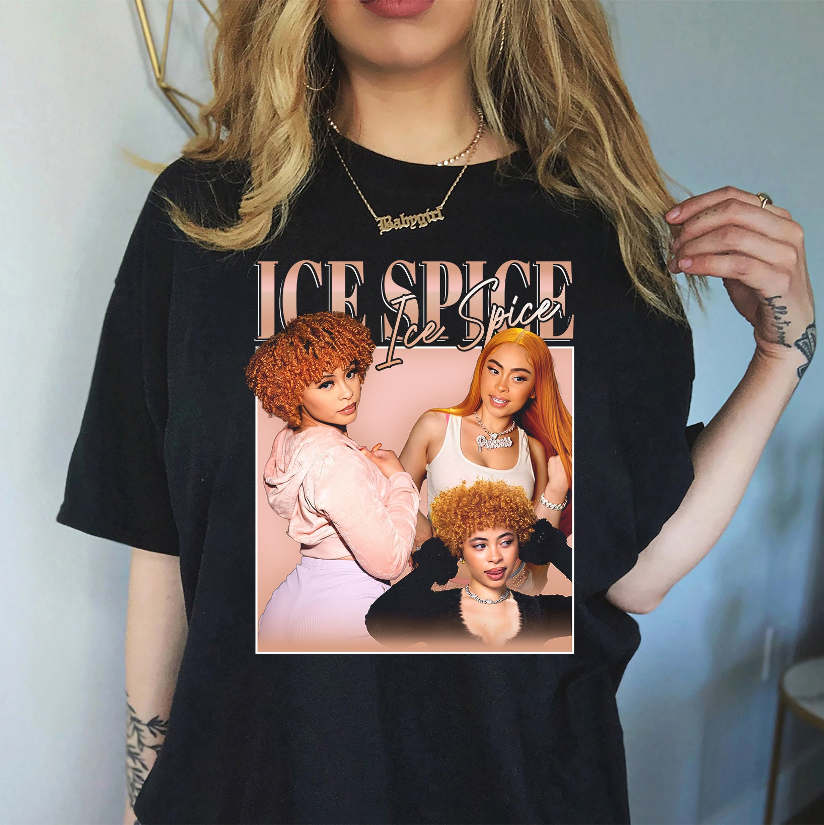 Vintage Ice Spice Png, Ice Spice T Shirt Design PNG Instant Download ...