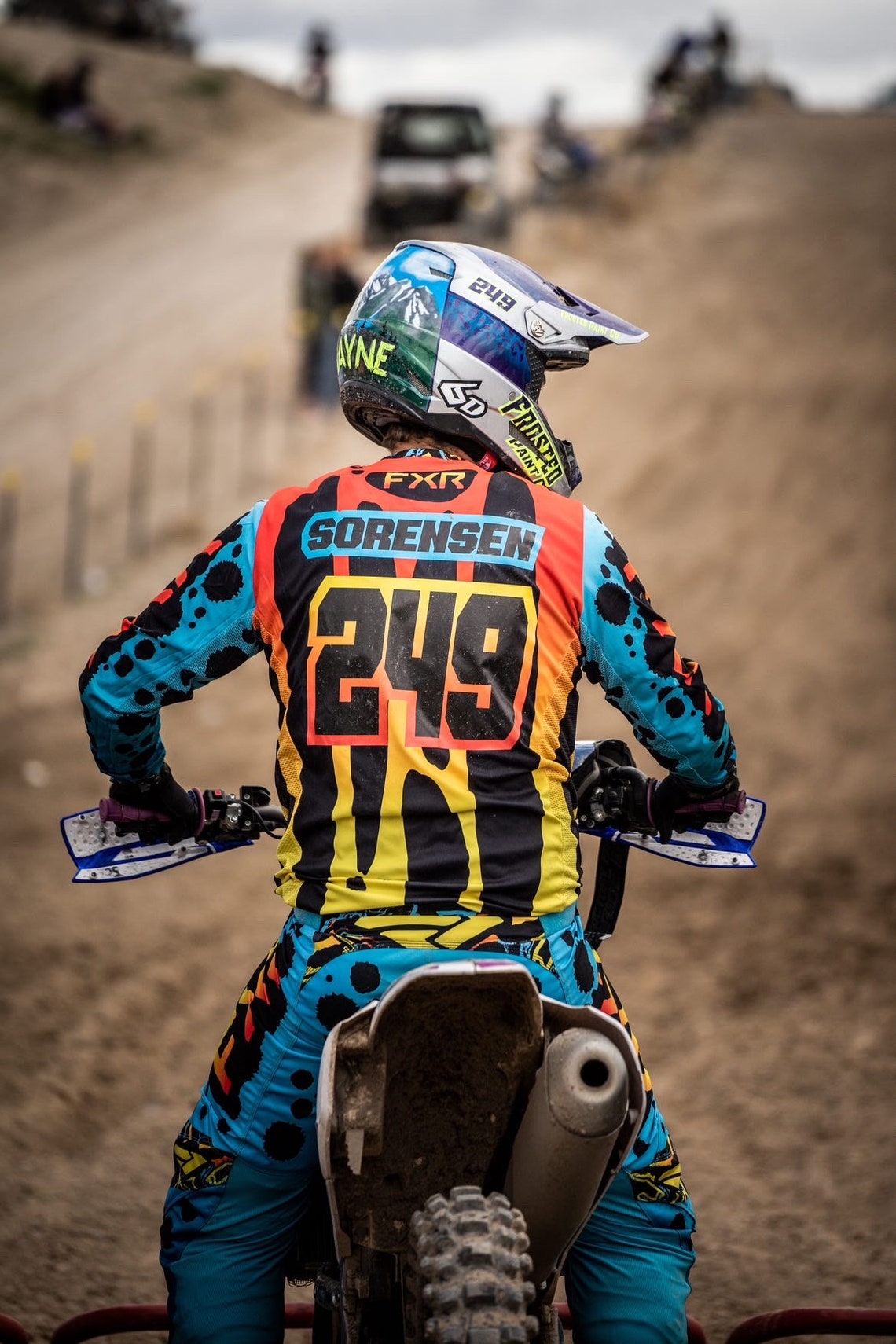 Custom Motocross Iron on Name and Number - Etsy