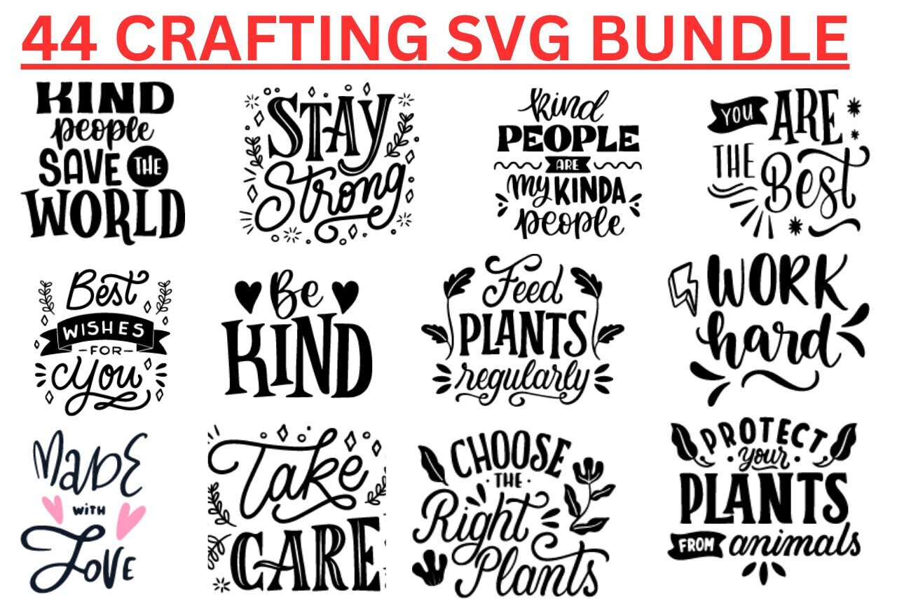 Crafting SVG Bundle for Cricut and Silhouette: Craft Room, Crafter ...