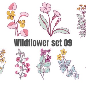 Bouquet Svg Bundle Flowers Svg Png Hand Drawn Floral Svg - Etsy