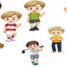 65 Kids PNG Kids Clipart Children Clipart Kids PNG Boy and - Etsy