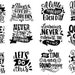 Inspirational Quotes SVG Bundle, Motivational Quotes SVG, Positive ...