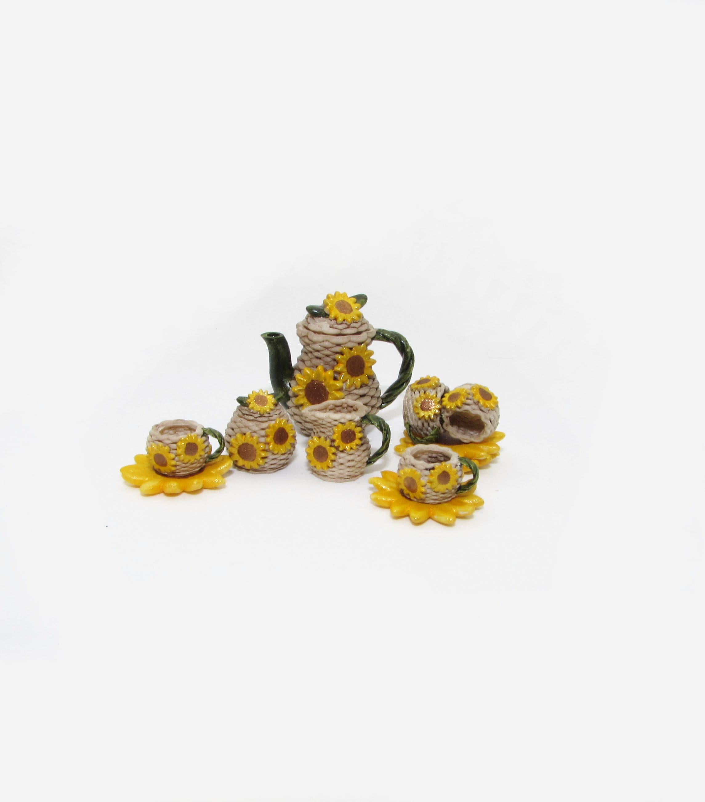 DIY Tea Set Sunflower - Etsy