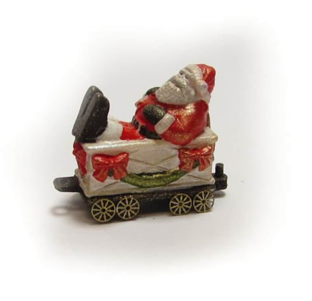 DIY Kit 1:12 Santa Wagon/car - Etsy