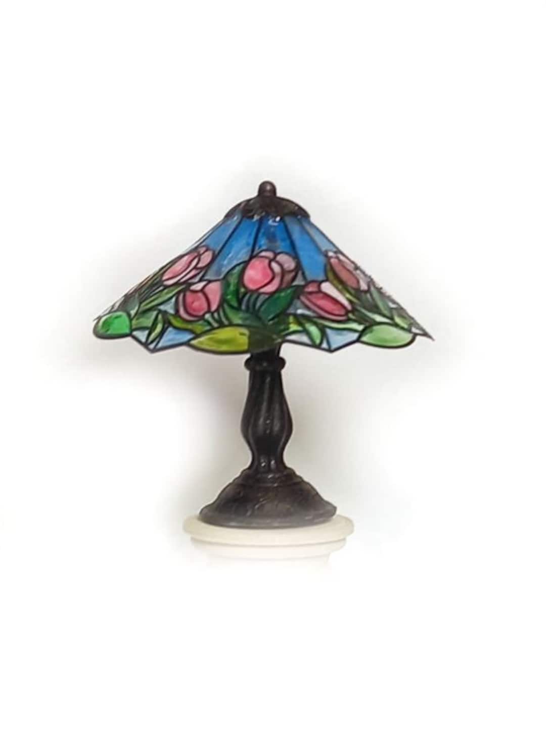 DIY 1:12 Scale Kit Tiffany Tulip Table Lamp - Etsy