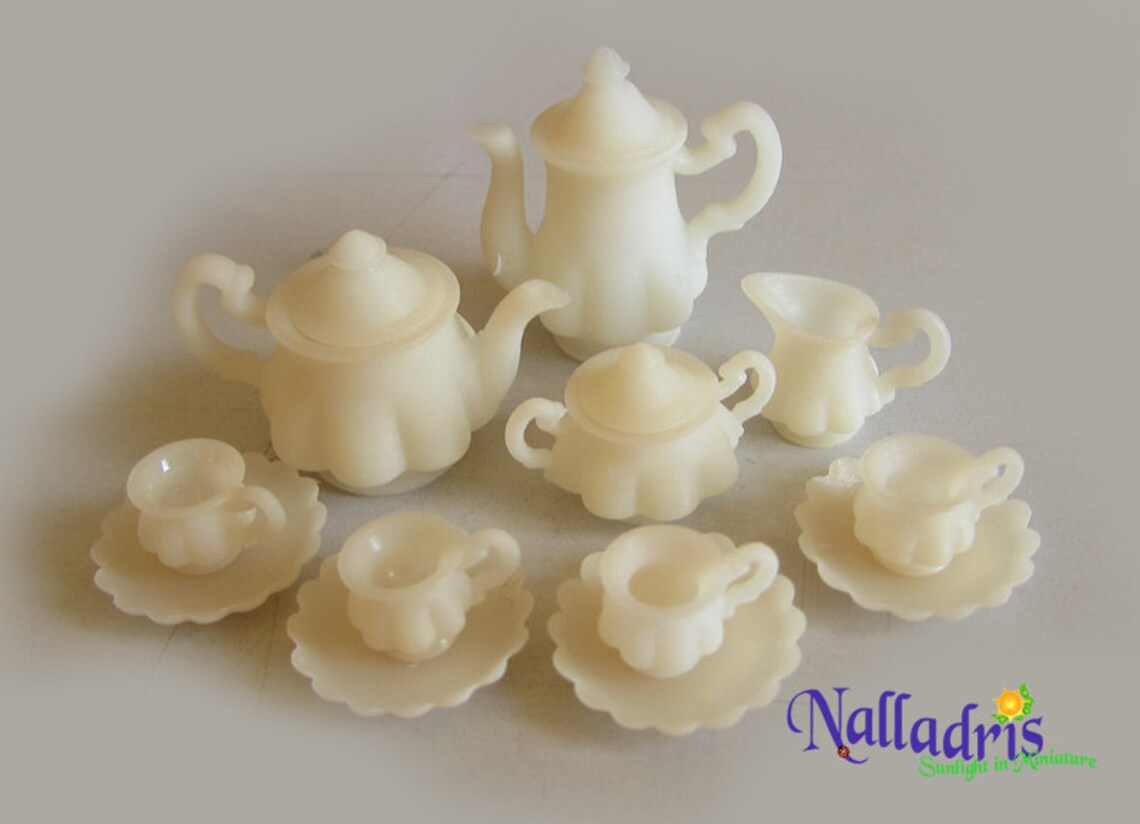 Miniature DIY French Tea Set - Etsy