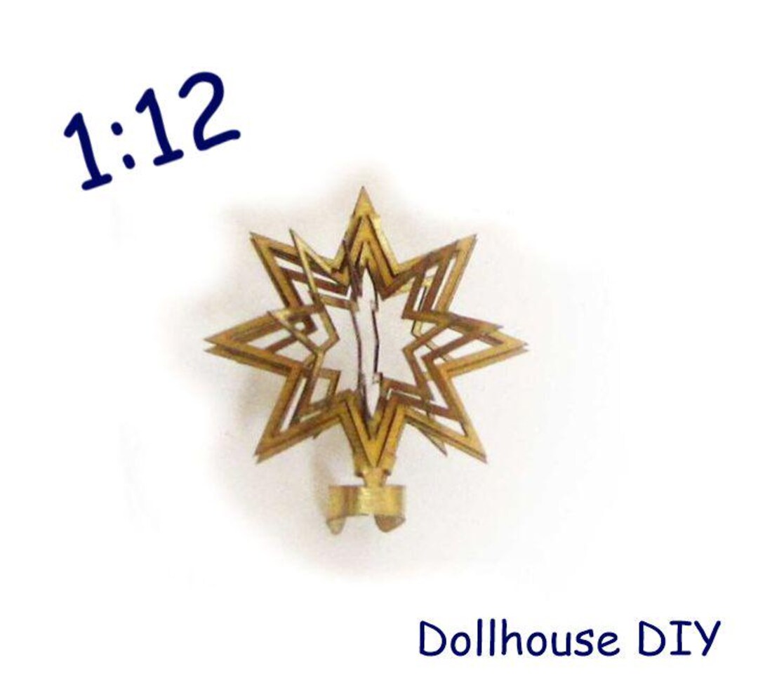 Miniature Christmas Tree Topper - Etsy