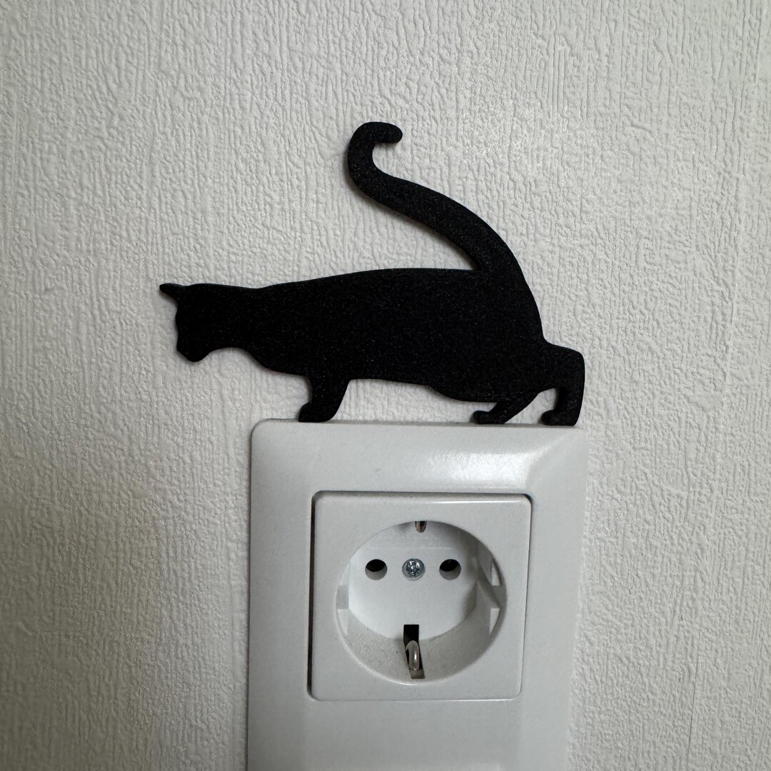 Cat Light Switch Decoration for Pet Lovers | Design 2 - Etsy