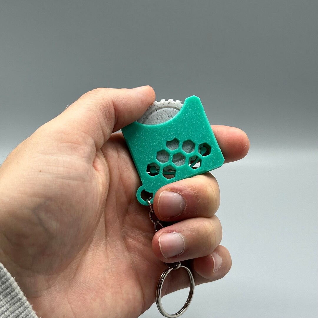 Fidget Toy Anti-stress Toy Rotary Knob ADHD Sensory Keychain Stress ...