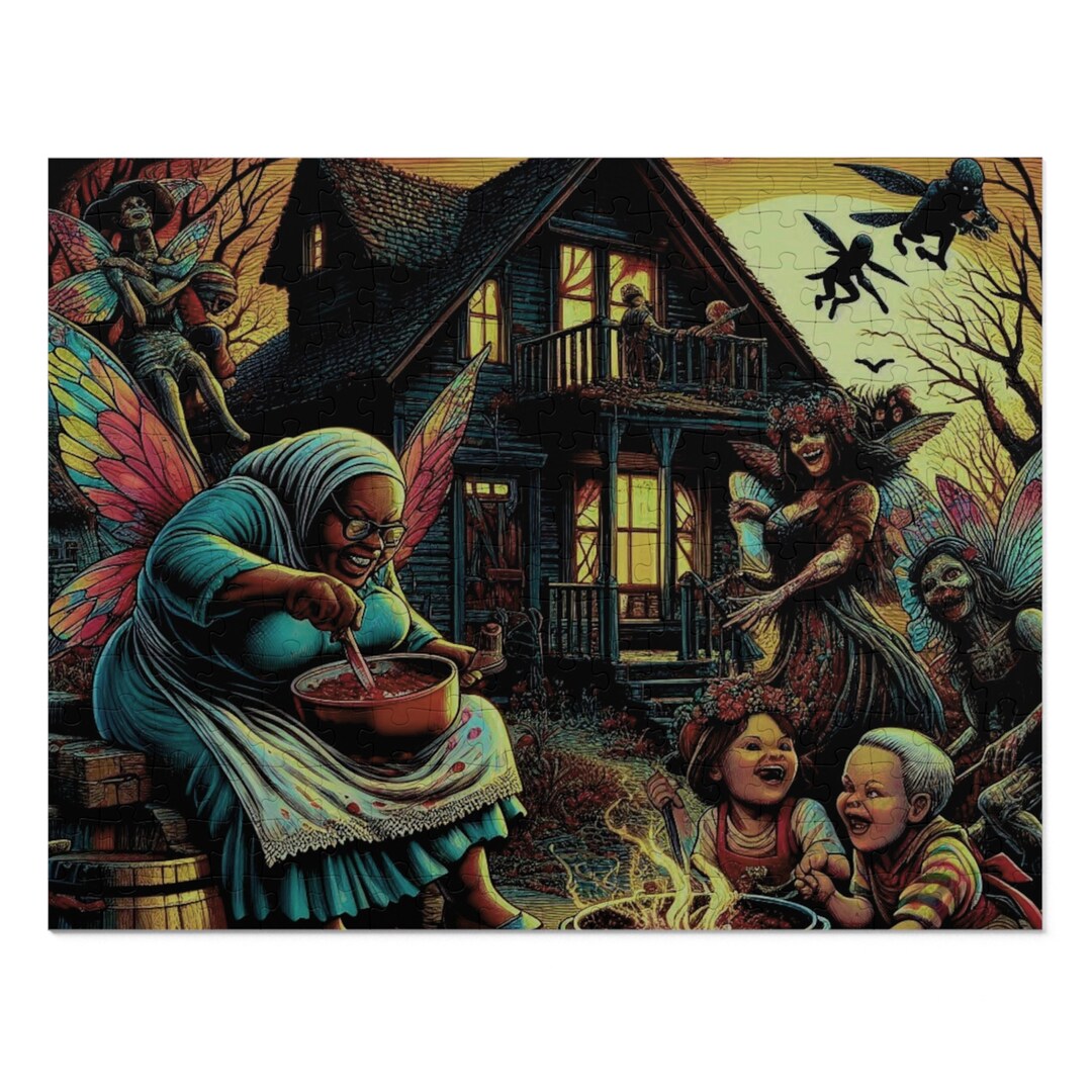 Jigsaw Puzzle, Feast of the Fae 252, 500, 1000 Piece Enchanted Woodland ...