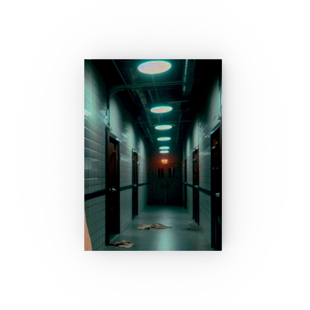 Creepy Abandoned Asylum Monster Journal, Horror Notebook, Scary Diary ...