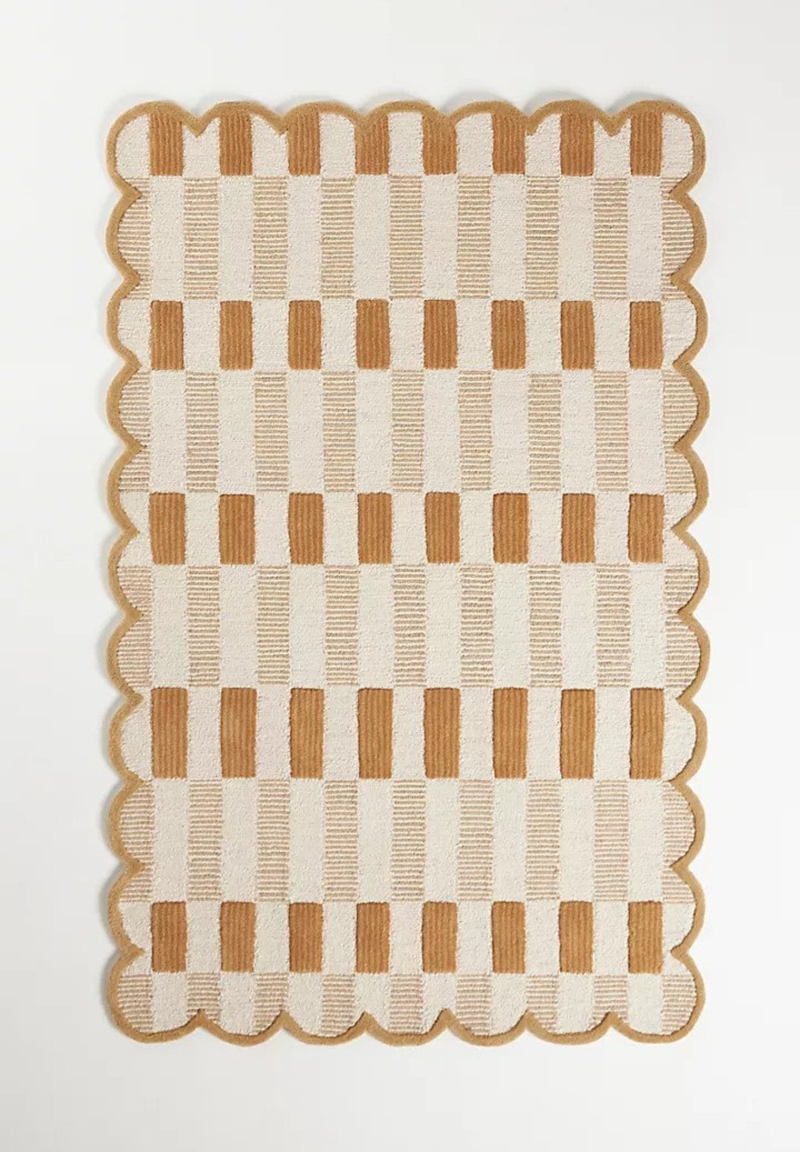 Matilda Goad Plaid Hand Tufted Modern Woolen Carpet Area Rug Irregular ...