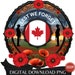 Remembrance Day Canada, Digital Download, Flanders Field Red Poppy ...