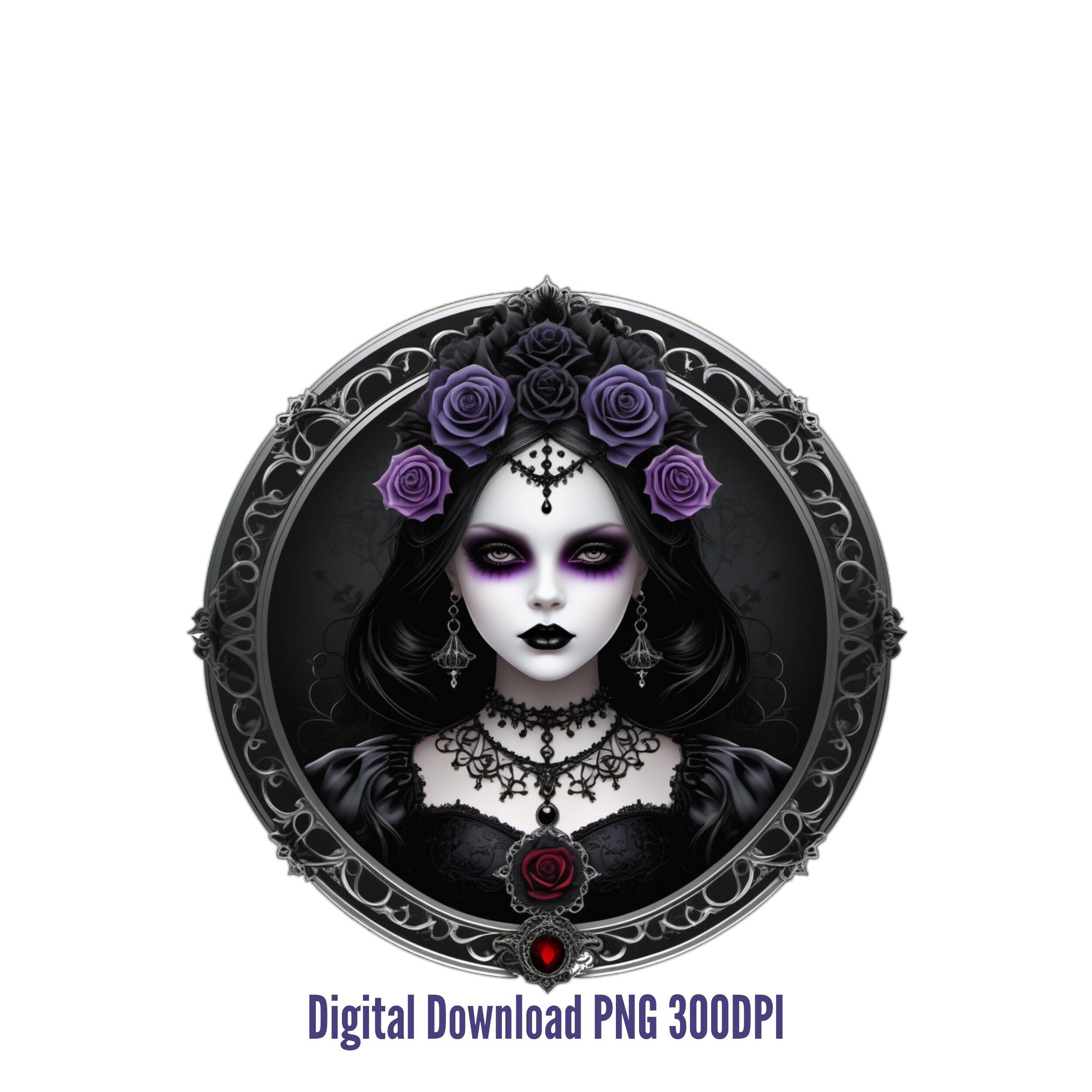 Gothic Clipart PNG, Gothic Design Digital Graphics, Png Shirts Mugs ...