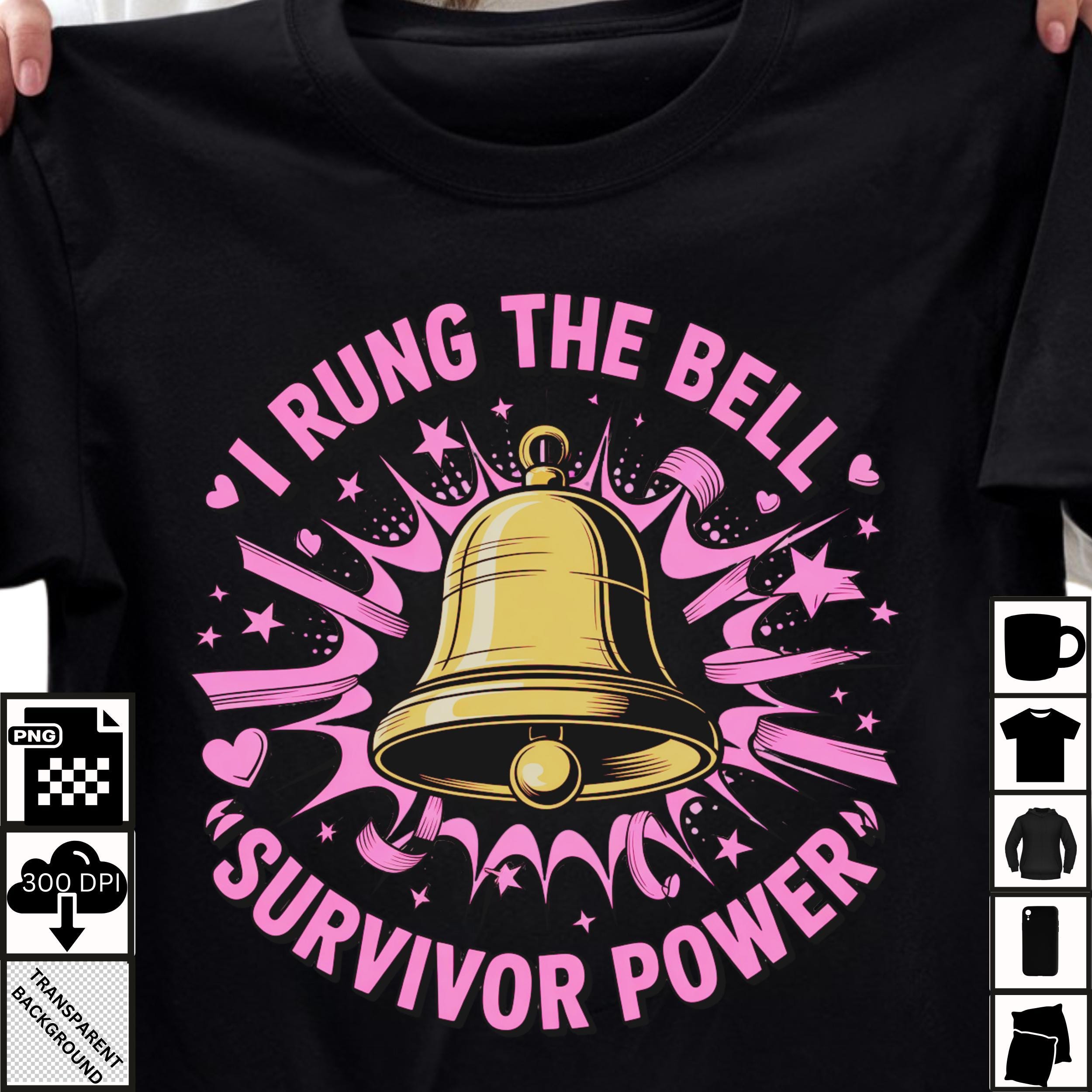 Cancer Survivor Bell-ringing PNG: Celebration Design (digital Download ...