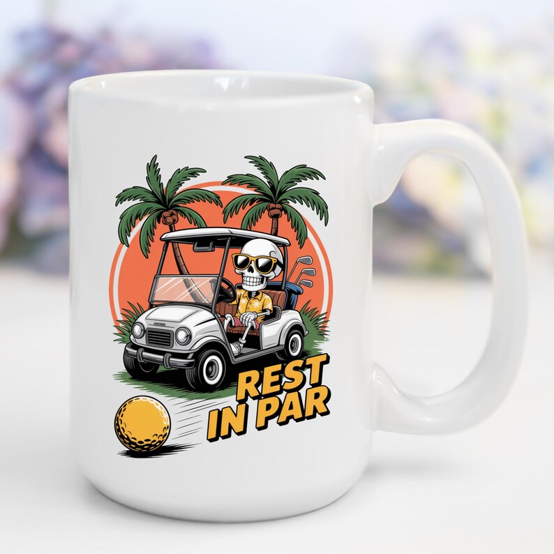 Funny Skeleton Golf PNG: "rest in Par" Clipart (digital Download) - Etsy