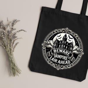 Beware Vampire Lair Ahead PNG Image | Halloween Digital Download ...