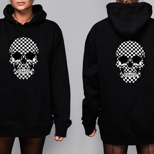 Checkered Skull PNG Digital Download Sublimation Design - Etsy