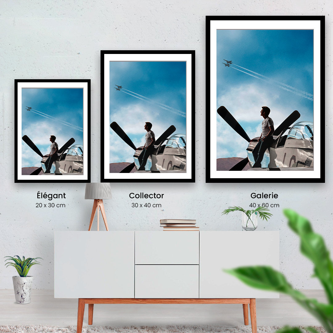 Top Gun 2 Maverick Tom Cruise Frame Canvas & Fine Art - Etsy