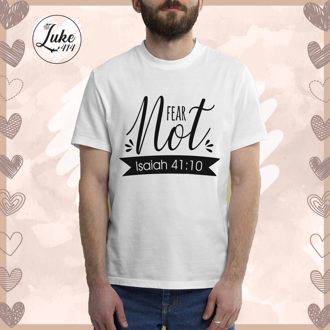 Fear Not Svg, Scripture Svg, Bible Quote Svg, Isaiah Svg, Christian ...