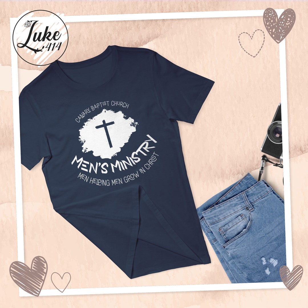 Personalized Men's Ministry Svg, Christian Men's Shirt Svg, Men's Group ...